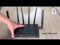WS1208V2 1200Mbps dual band 4g 5g router WAN/LAN port wifi router 4g lte with sim card slot