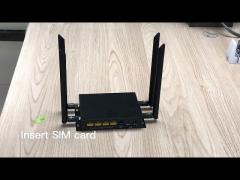 300Mbps WS988 Unlock 4G Wifi Router Black Metal Shell Rj45 Port