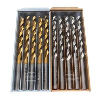 China Twist Drills Bits Hexagonal Shank Twist Drill Bits High-speed Steel Cobalt-containing Drill Bits for Stainless Steel for sale