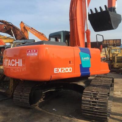 China Secondhand Hitachi Ex200 Excavator Japanese Medium/ Big/Large Used Excavators for sale