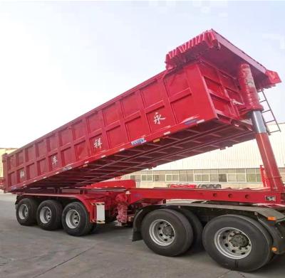 China Dump Semi Trailer Self-unloading Semi Trailer Big Semi Trailer Heavy Duty Trailer for sale