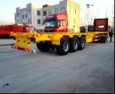 China Rollover dump semi-trailer Box type rollover dump trailer for sale