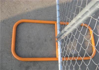 China 6'x10' chain link temporary fence 1⅝