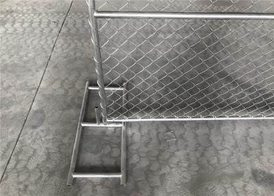 China chain wire portable panel fence/American model 6'x12' temporary chain link fence for yard for sale