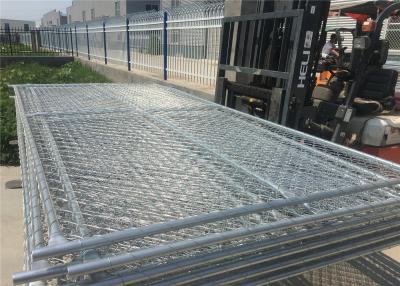 4'x10' chain link fence construction fencing tubing  1⅜