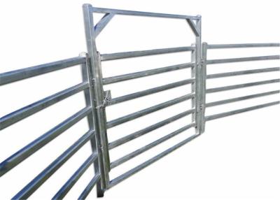 China Hot Dipped Galvanized Pipe Full Welded Silver Painted  AS/NZS standard 1.8mx2.1m width Livestock Panels​ for sale