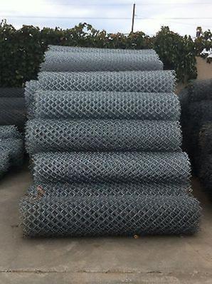 China ASTM A 392 heavily galvanized chain link fence with 6ga wire for sale