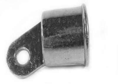 China Chain Wire Rail end caps 1-3/8"/1.375"/35mm Hot dipped Galvanized Steel and Aluminimum available for sale