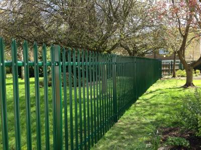 China Powder Coated Palidade Fencing for sale