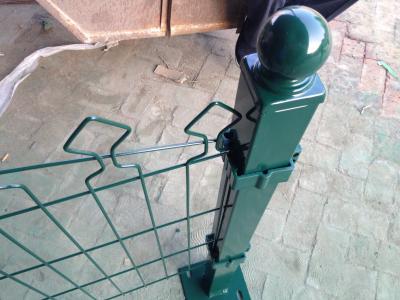 China China supply double horizontal wire welded arched mesh fence for sale