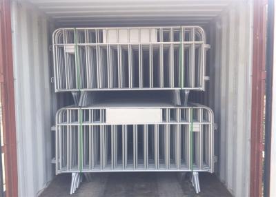China ​Hot-dipped Galvanized Crowd Control Barriers for sale