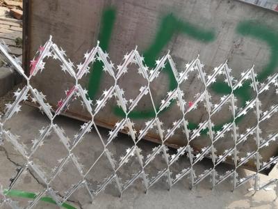 Anti Climb Barrier Razor Wire Panel Hot Dipped Galvanized