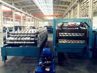 China 0.6mm Double Layer Roofing Sheet Roll Forming Machine for sale