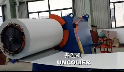Cina Macchina 8m/min, produzione di attrezzature del pannello a sandwich dell'unità di elaborazione 3KW del pannello a sandwich in vendita