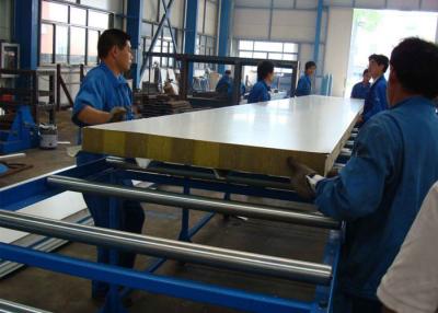 Cina Macchina continua del pannello del poliuretano della macchina del pannello a sandwich dell'unità di elaborazione del piatto di acciaio inossidabile in vendita