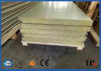 China Continuous EPS Sandwich Panel Roll Forming Machine 8m/Min for sale