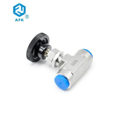 China AFK RVS Binnendraad Naaldklep Hogedruk 2 Manier 3/4in 3000psi for sale