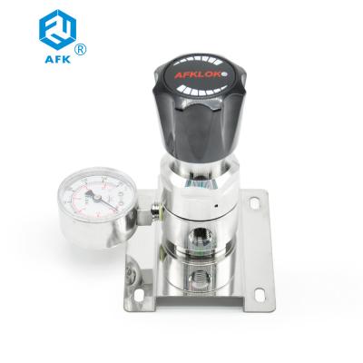 China Co2 Helium Pressure Regulator AFK R11 Single Stage Cylinder Gas Argon 160PSI for sale