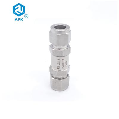 China Silver NPT Air Compressor Check Valve Stainless Steel 3000psi - 6000psi for sale