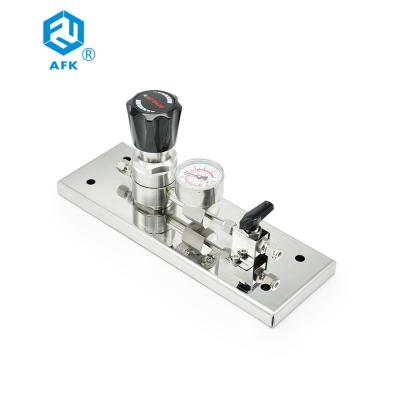 Cina Connettore 1/4inch 1.6MPa del punto di distribuzione di 316 del gas di acciaio inossidabile valvole del pannello di controllo in vendita
