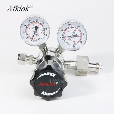 Cina Regolatori di pressione a uno stadio per argon azoto ossigeno e elio co2 regolatore di gas acetilene in vendita
