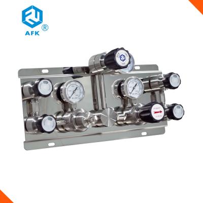 China AFK Semi - Automatic Changeover Panel , High Pressure Gas Control Panel for sale