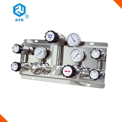 China AFK Semi - Automatic Changeover Panel , High Pressure Gas Control Panel for sale