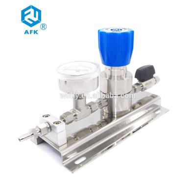 China Het secundaire Enige Stadium Miniss 1/8 Npt van het Zuurstofconfiguratiescherm met Maat Te koop