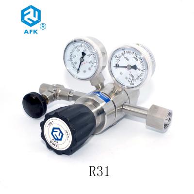 High Quality Two Stage High Pressure Stainless Steel Gas Pressure Regulator with CGA580