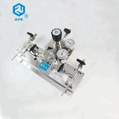 China R1100 malaysia ss changeover nitrogen regulators, manual gas panel for sale
