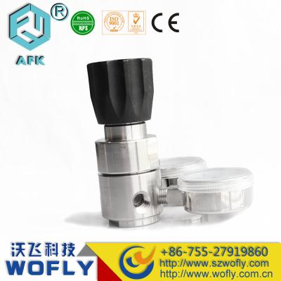 China 0-6000PSI high pressure CGA580 Gas N2 nitrogen cylinder regulator for sale