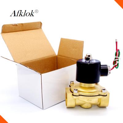 China 2W-250-25 Normally Closed 1 Inch 12 volt water control solenoid valve for sale