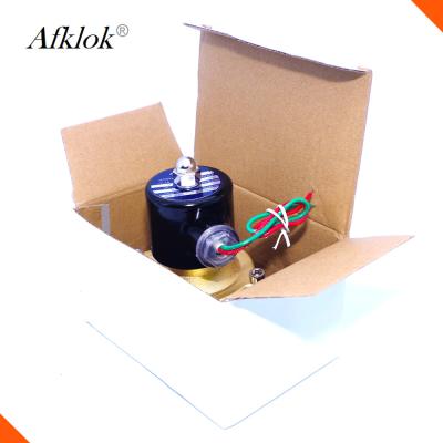 China 2W-250-25 Normally Closed 1 Inch 12 volt water control solenoid valve for sale