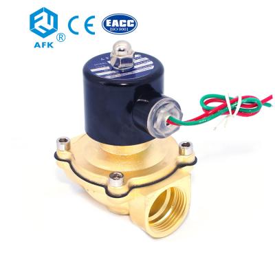 China Directing Acting Water Solenoid Valve Electric 110 Volt Viscosity Below 20CST for sale