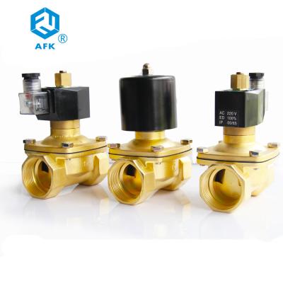 China Direct Acting Water Solenoid Valve 40mm Viscosity Below 20CST CE Certification for sale