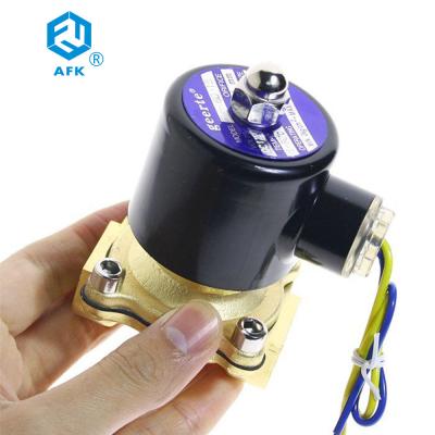 China 15mm Water Solenoid Valve 1/2 220V 2 Way With NPT Thread Connector for sale