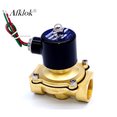 China Waterproof Water Solenoid Valve 2W-400-40 1.5 Inch 220V CE Certification for sale