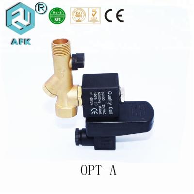 Cina Elettrovalvola a solenoide dello scolo di 1/2 automatico» con la plastica ignifuga materiale dell'ABS del temporizzatore in vendita