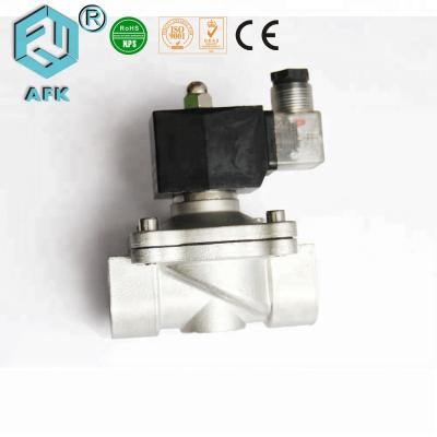 China Brass LPG Magnetic Gas Solenoid Normally Closed Pilot Operating -5~60℃ for sale