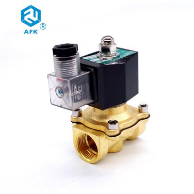 China 2T Lpg Gas Solenoid Valve 12V 24V 110V 220V 3/4 Inch Normal Working Temperature for sale