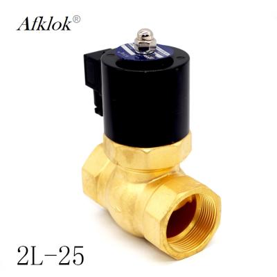 China 2L-25 Steam Solenoid Valve B Class Insulation Grade 0.2-1.6Mpa CE Certification for sale