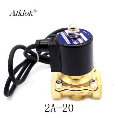 China Low Pressure 3/4" inch 24 volt underwater solenoid valve in china for sale
