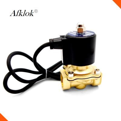 China Brass Underwater Solenoid Valve Normally Closed 3/4