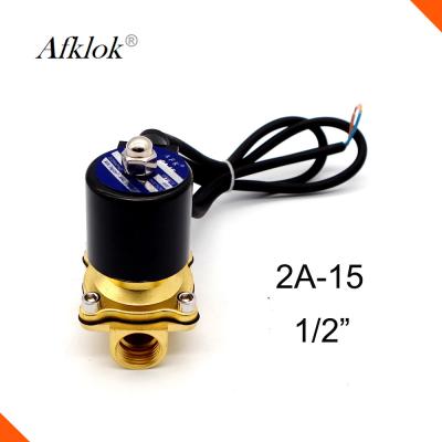 China 2A-15 Underwater Solenoid Valve Normally Closed 1Mpa ISO Certification for sale