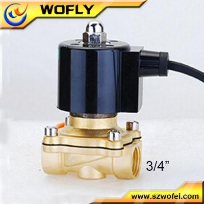 China Normally Closed Submerged Solenoid Valve For Water Treatment Diaphragm Structure for sale