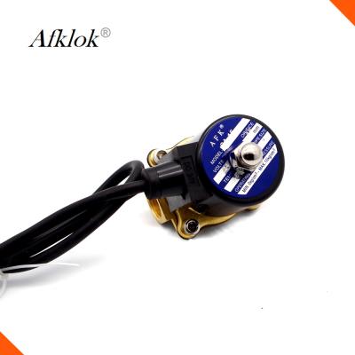 Cina CA 230V dell'ottone 2A 1 1/2 subacqueo elettrico dell'acciaio inossidabile dell'elettrovalvola a solenoide» in vendita