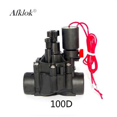 China Travamento cortado normalmente fechado da C.C. das válvulas da irrigação do solenoide de 1 polegada à venda