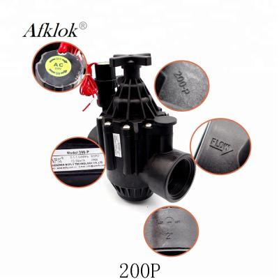 Cina CC che chiude l'elettrovalvola a solenoide a 2 pollici di irrigazione del giardino di pressione bassa 50mm in vendita