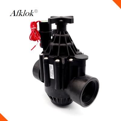 China DC Latching Irrigation Solenoid Valve 50mm With G Thread Pilot Acting for sale
