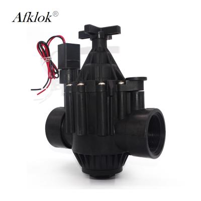 China 2/2 Irrigation Solenoid Valve Female Threaded Pilot Acting UL Certification for sale